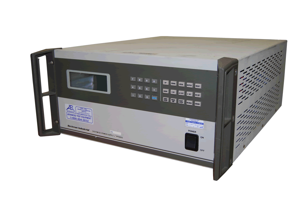 PPS600 (Beckman) | DC Power Supply, 0-60V, 10A | Alltest Instruments.