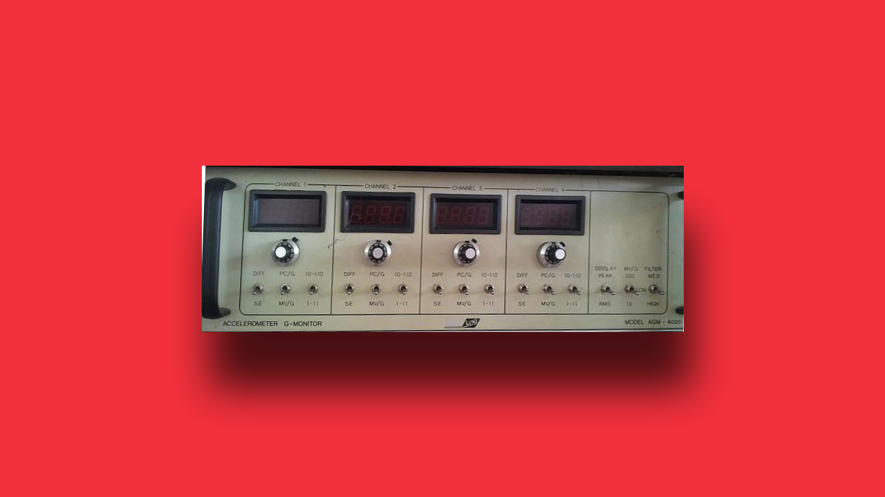 AGM4000 (Ling Electronics) | Accelerometer G-Monitor | Alltest Instruments.